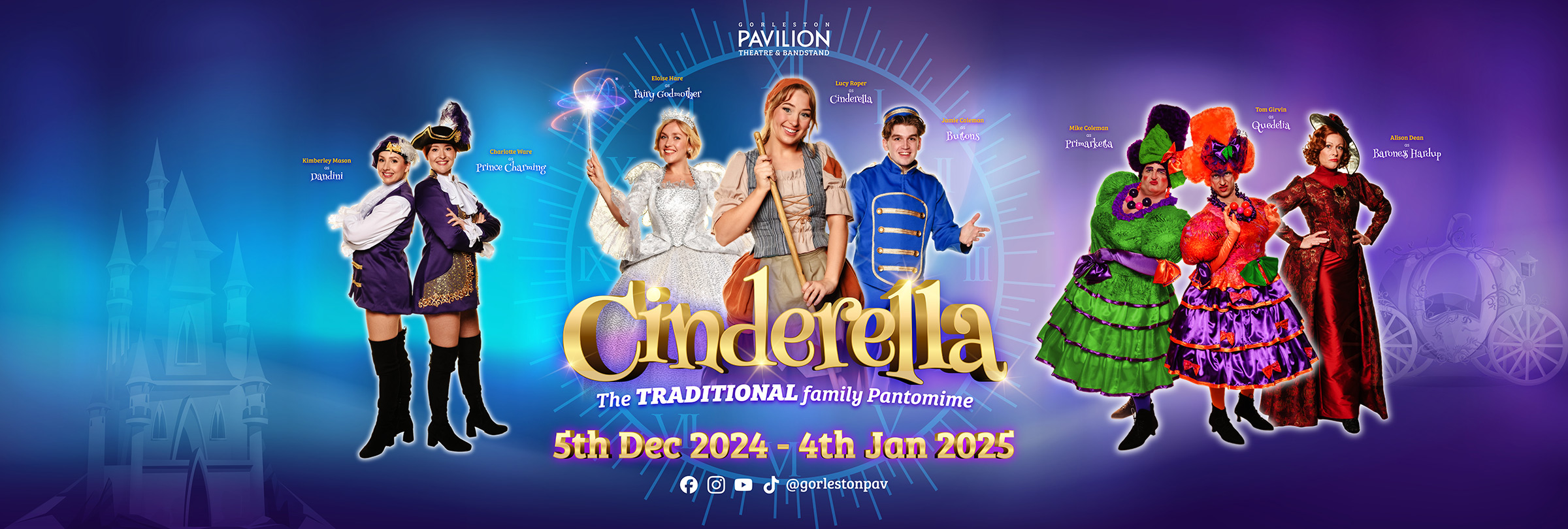 Cinderella - The Traditional Family Pantomime 2024 | Pavilion Theatre ...